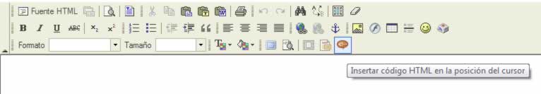 N-Idea. Nuevas Ideas: Plugin "Insertar HTML" para FCKEditor